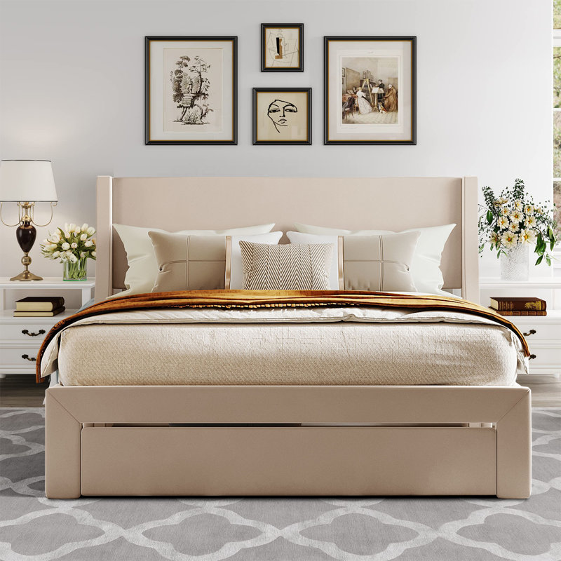 Wayfair storage platform bed store